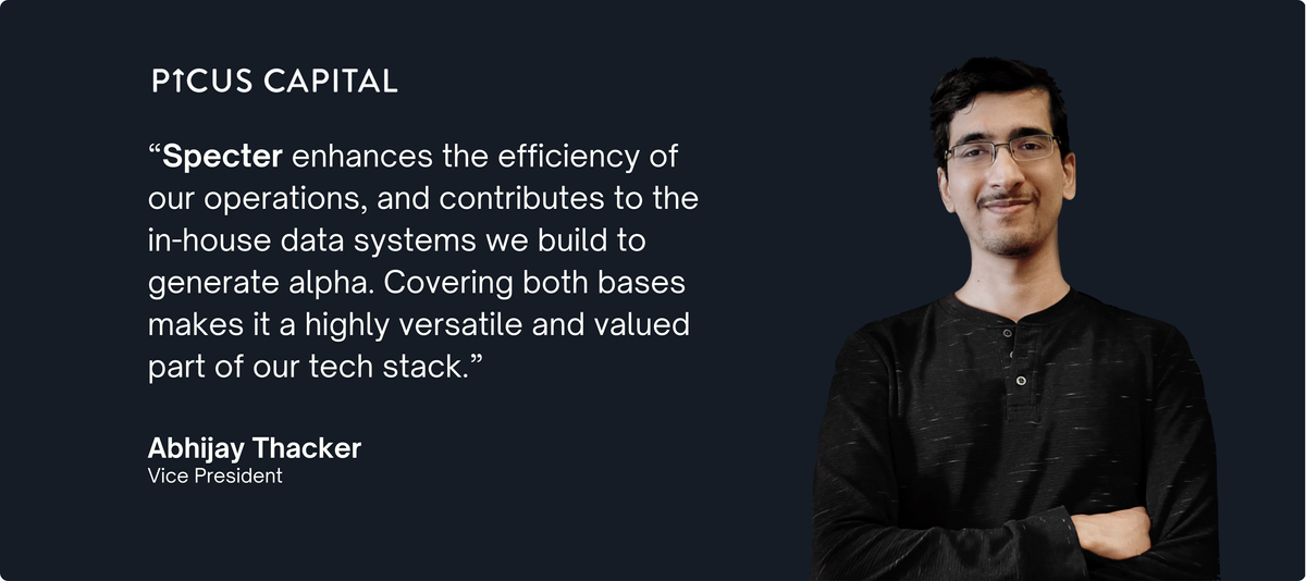 Driving Efficiency and Alpha: How Picus Capital Leverages Specter’s ...